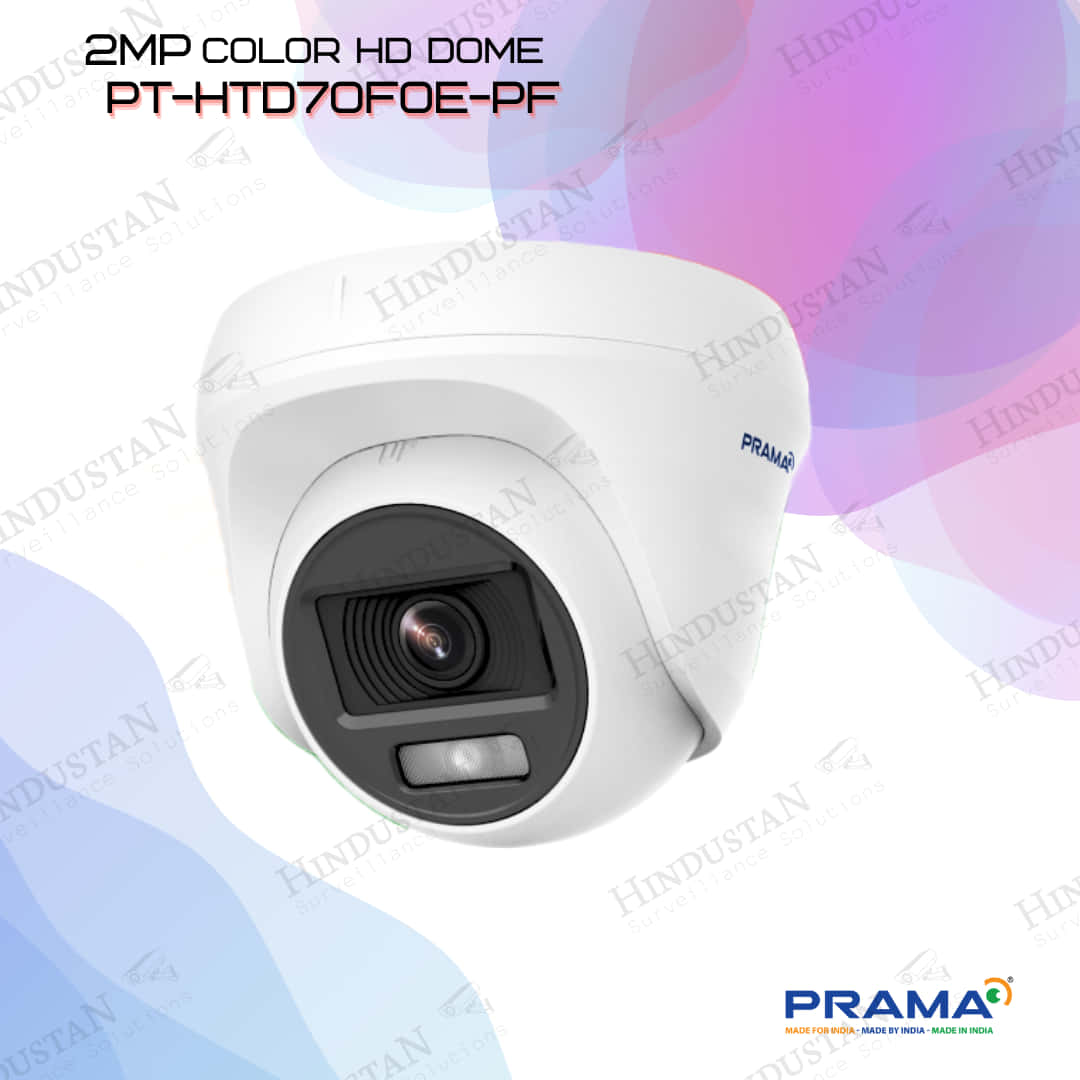 PRAMA 2MP COLOR IP DOME | PT-NC123D3-L(DE) – Hindustan Surveillance ...