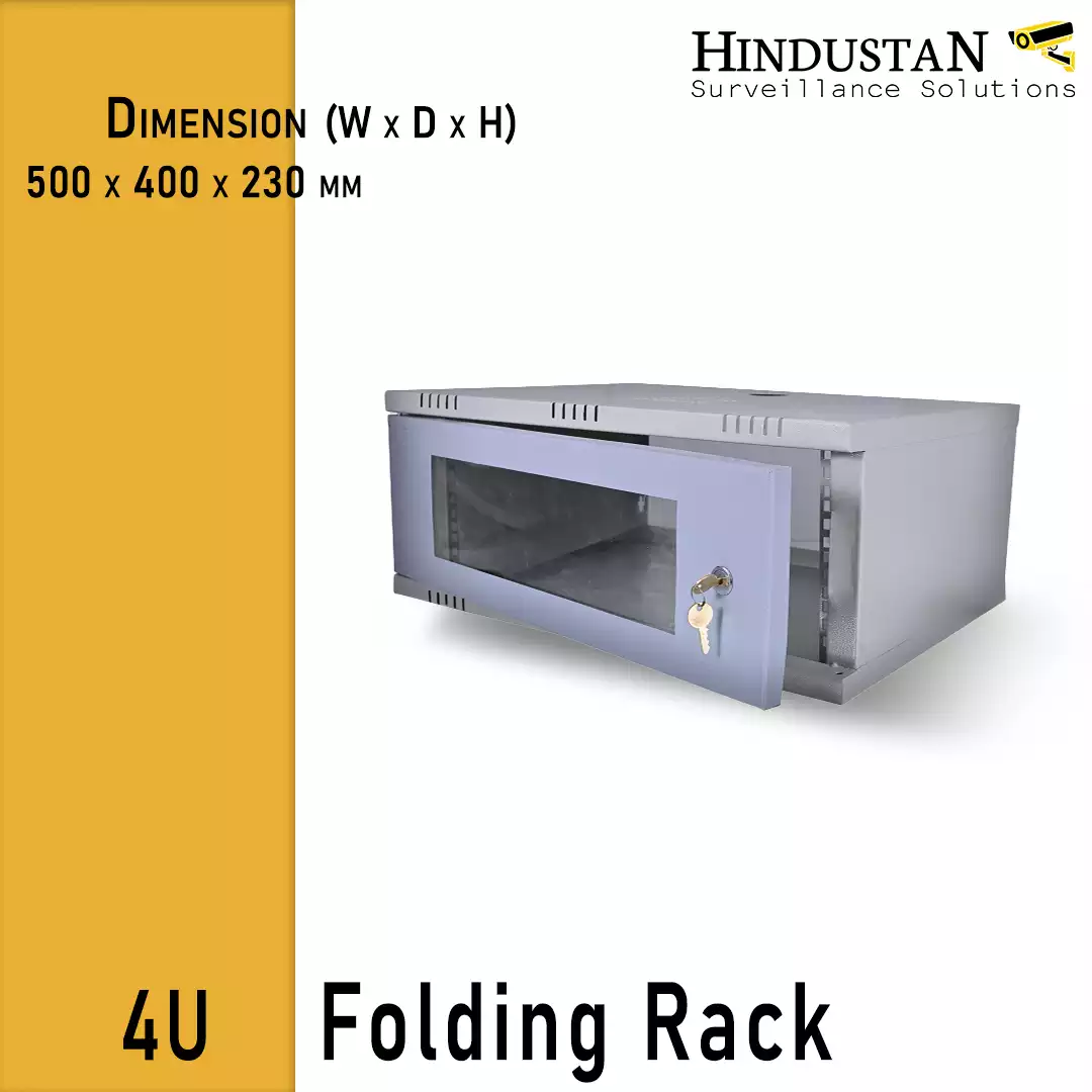 4U RACK STANDARD | FOLDING RACK – Hindustan Surveillance Solutions